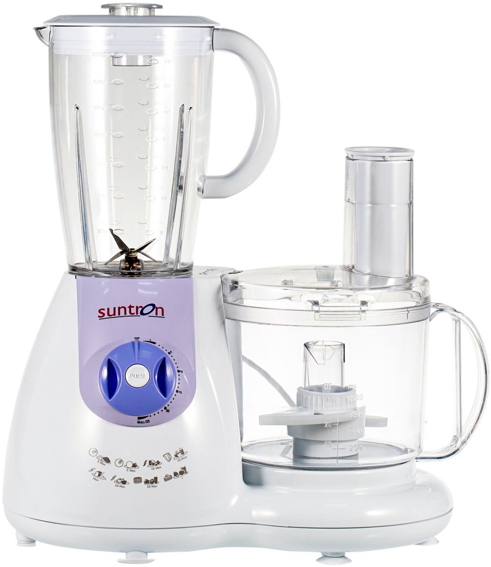 Suntron 1000W Food Processor with 21 Functions, White – ITM17 | Suntron ...